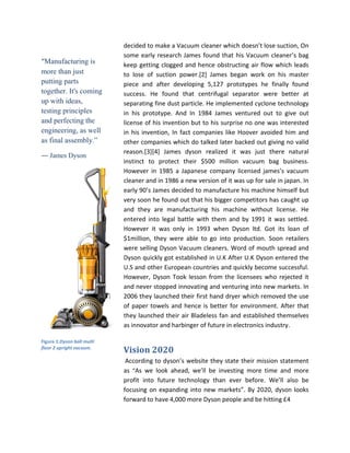 Dyson case study | PDF