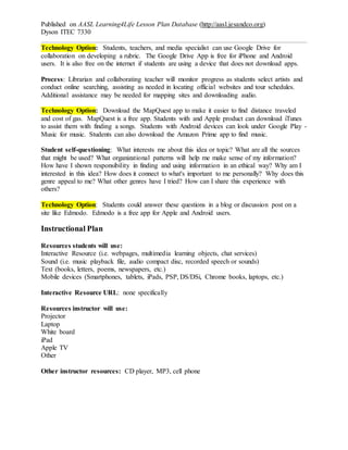 Dyson c mobile learning lesson plan 7330 | PDF