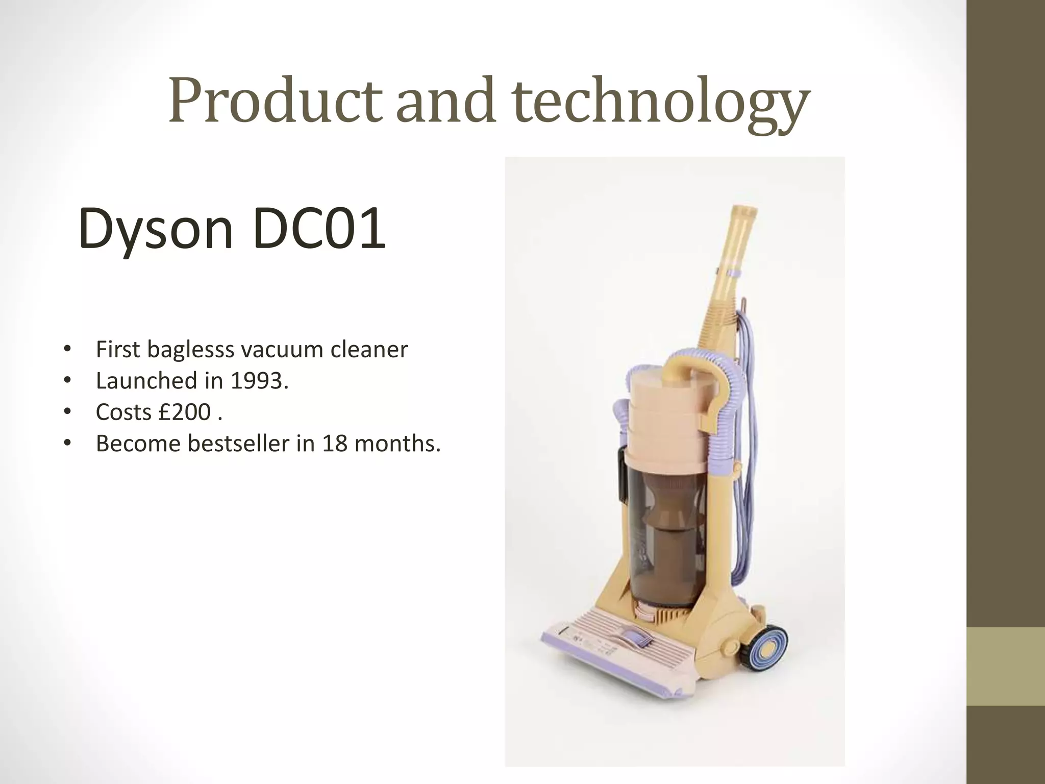 Dyson - case study on innovation | PPTX
