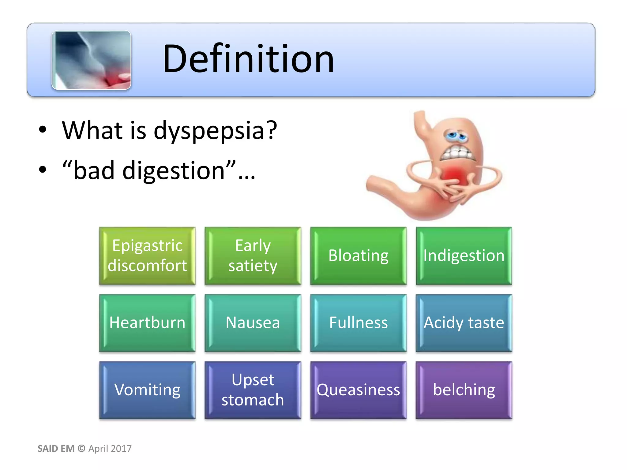 Dyspepsia | PPTX