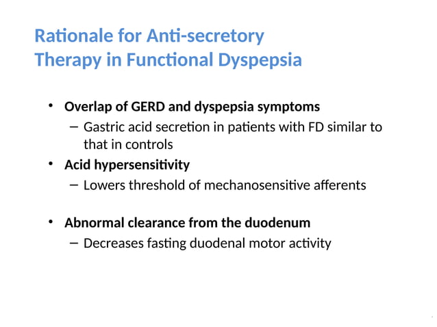 Approach to dyspepsia- Diagnosis & management .pptx