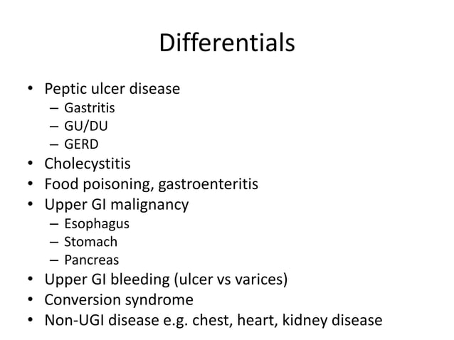 DYSPEPSIA, UPPER GI ULCERS, UPPER GI.pptx