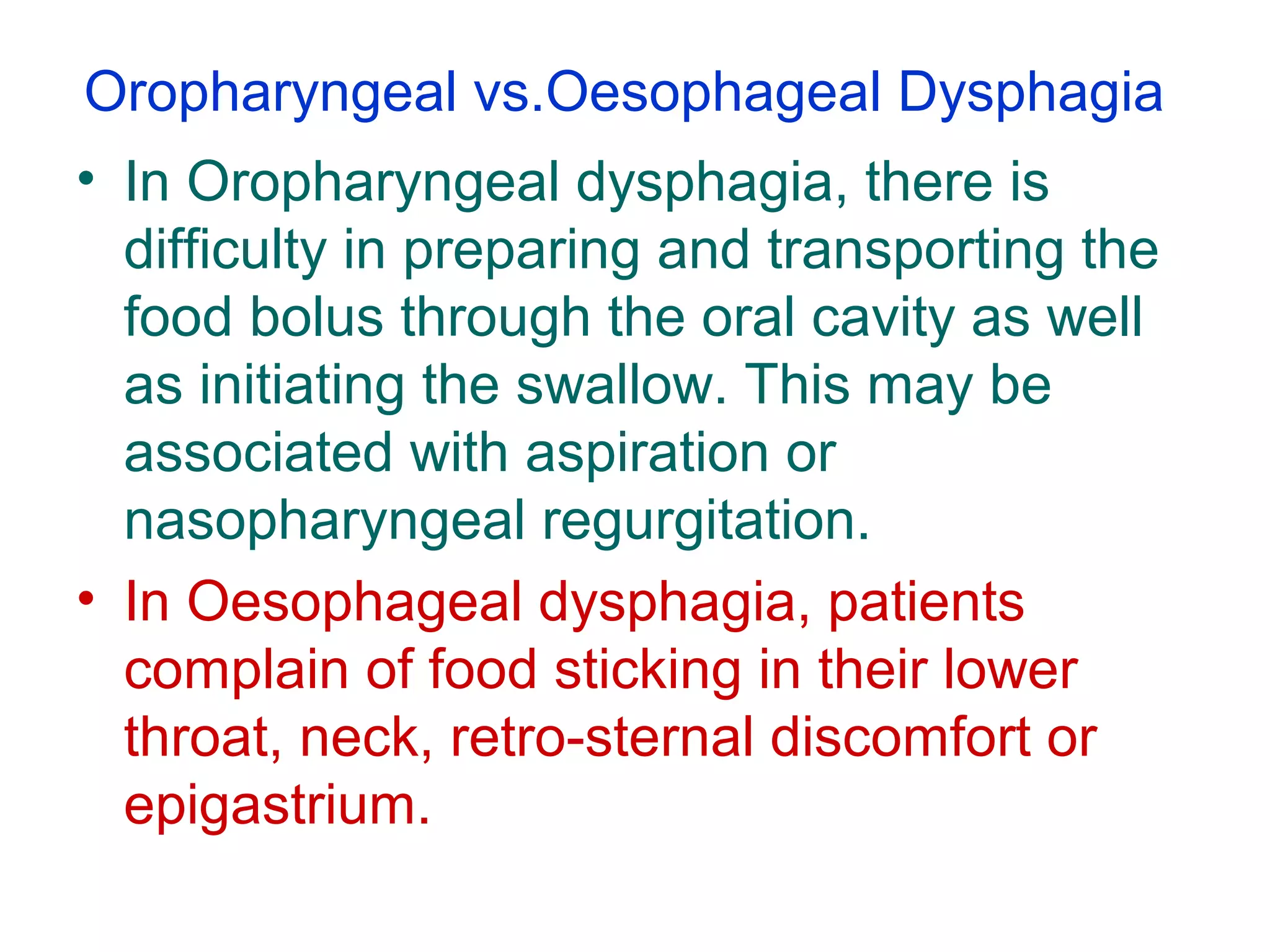 Dysphagia | PPT