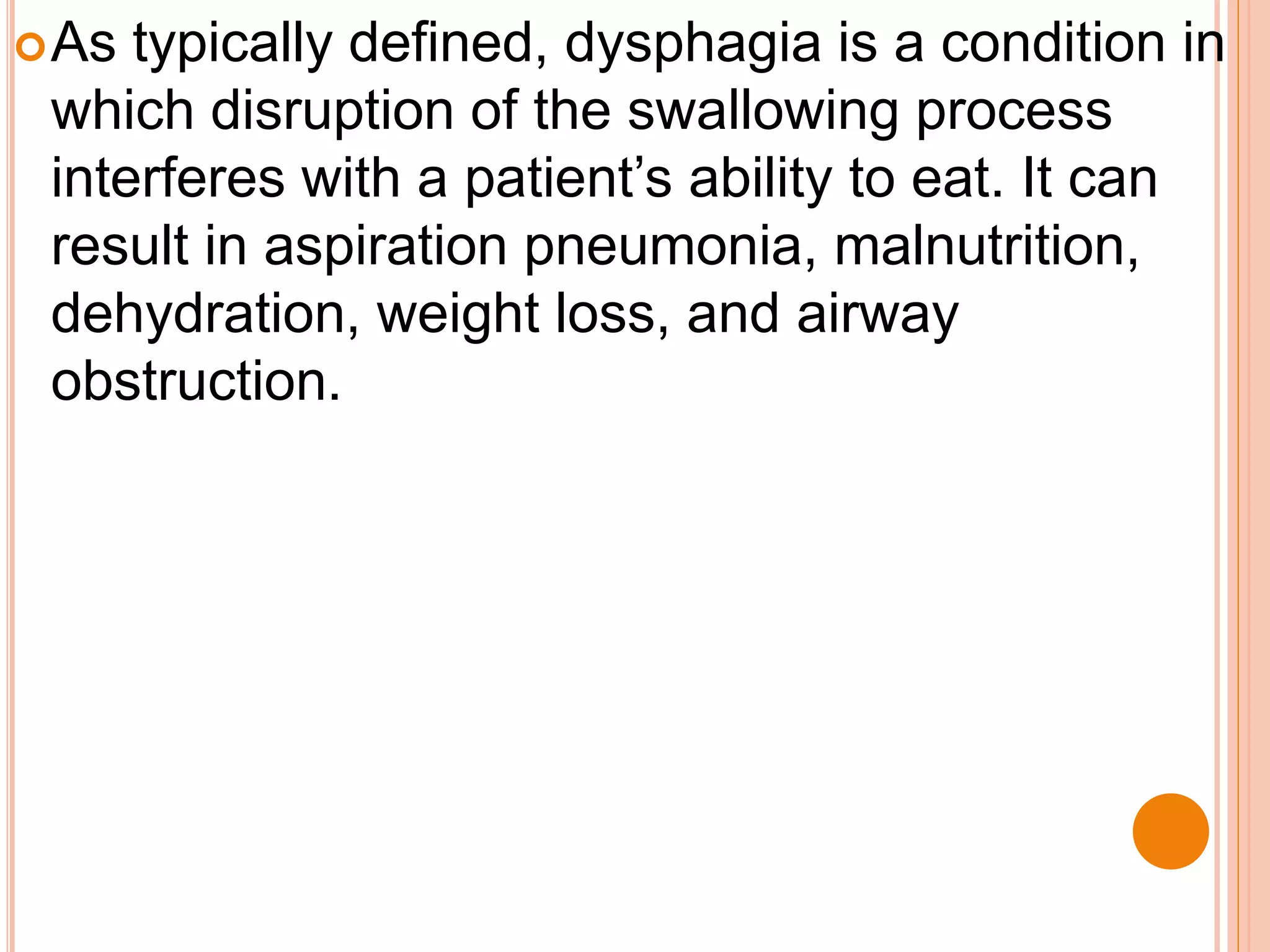 Dysphagia | PPTX