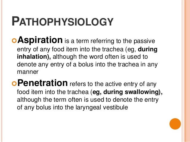 Dysphagia