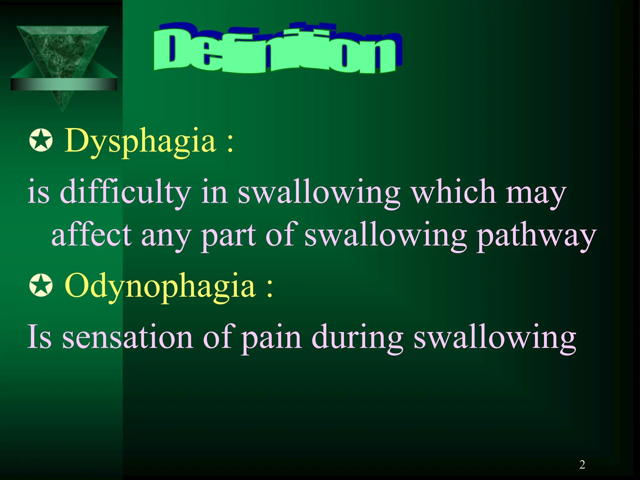 dysphagia.ppt.............. ...... . | PPT