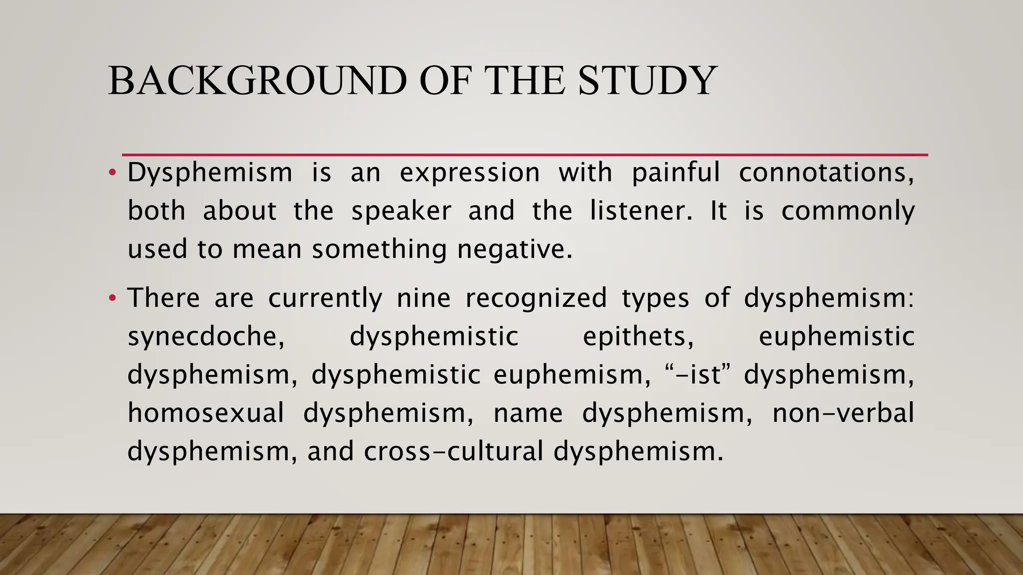 Analysis of Dysphemism According to its Uses.pptx