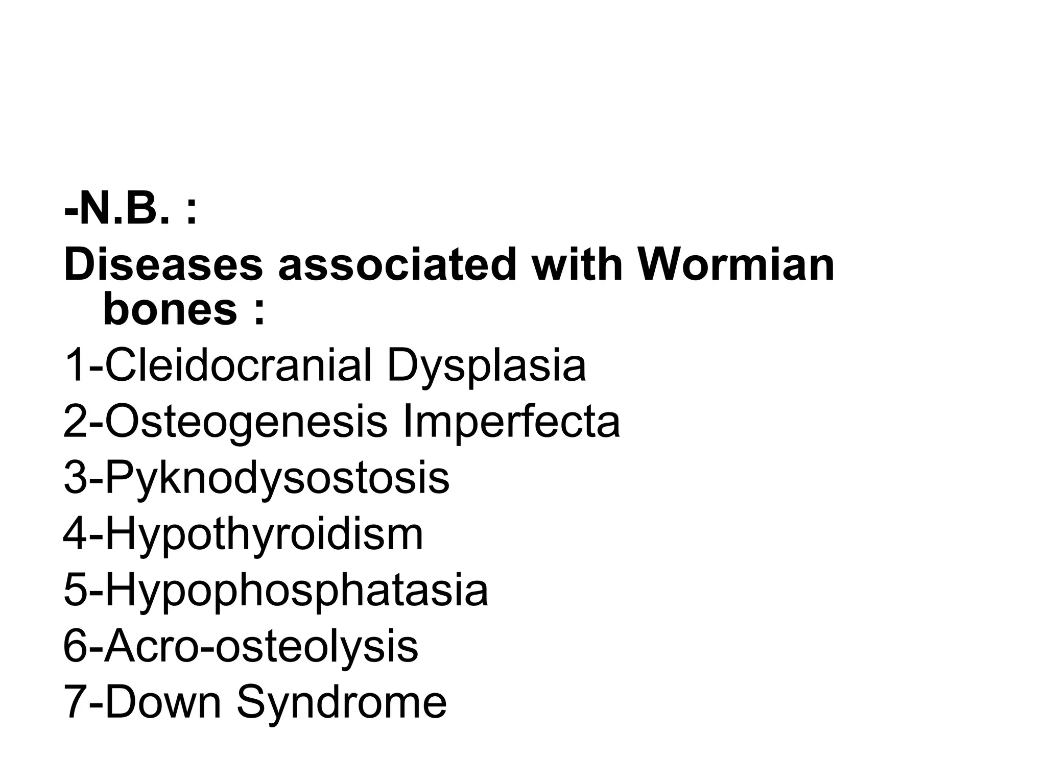Diagnostic Imaging of Bone Dysplasia | PPT