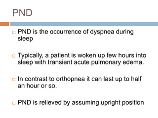 Dyspnea | PPTX