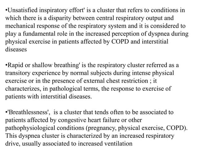 Dyspnea | PPTX | Physical Therapy | Wellness