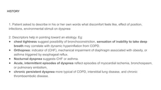DYSPNEA- medicine aapproach to disease causing dyspnea.pptx