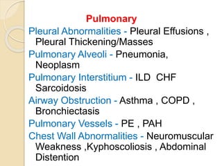Approach to dyspnea | PPT