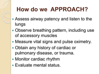 Approach to dyspnea | PPT