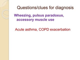Approach to dyspnea | PPT