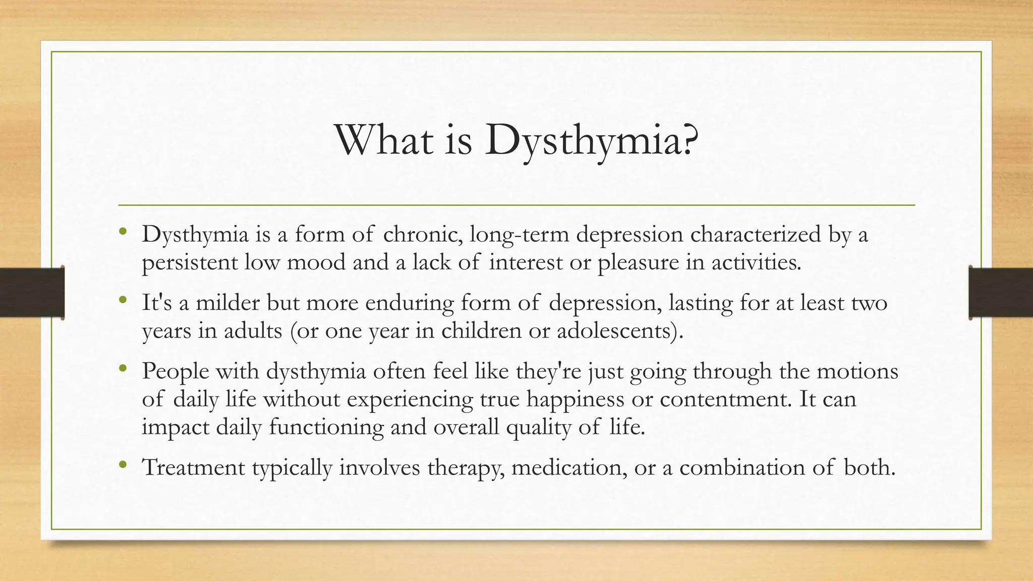 Dysthymia Market.pptx
