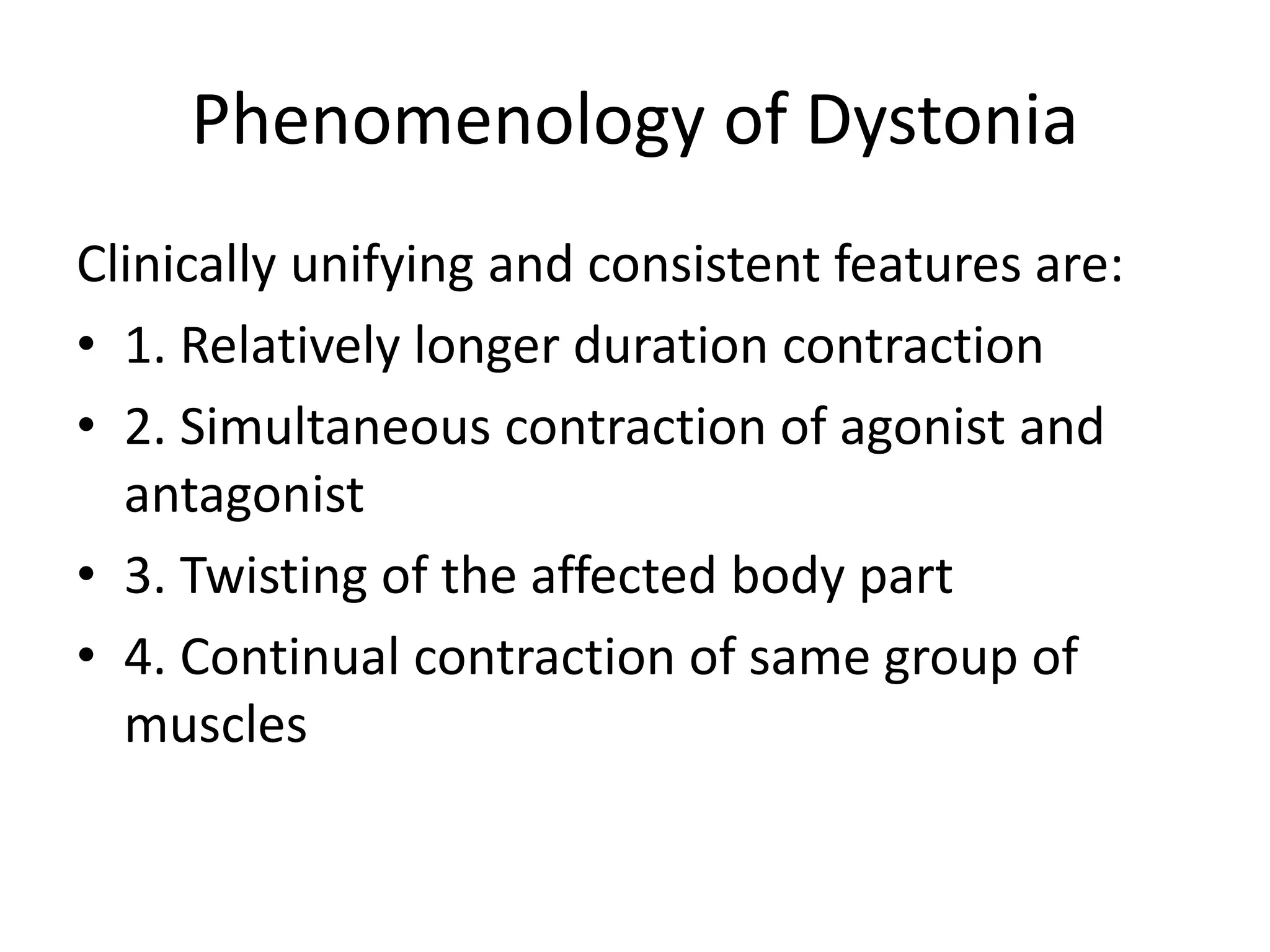 Dystonia in Children | PPTX