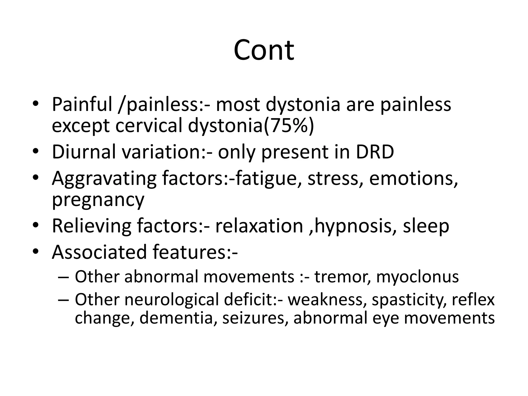Dystonia in Children | PPTX
