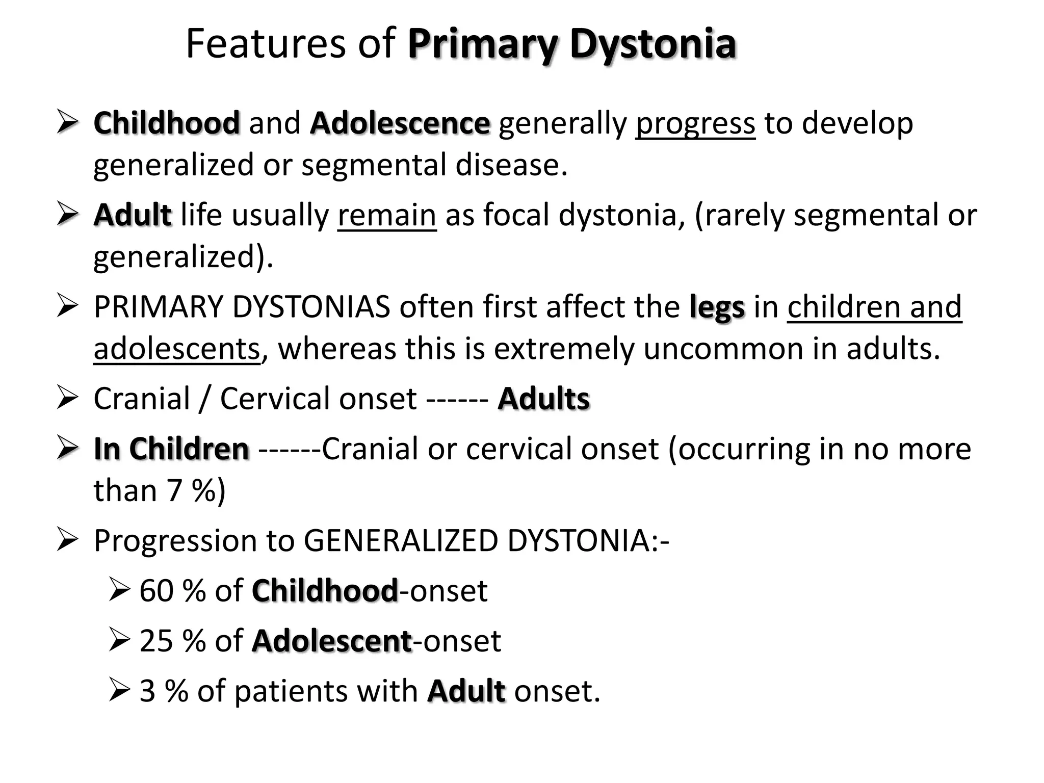 Dystonia | PPTX