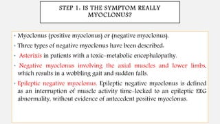 approach to Dystonia and myoclonus movement disorders | PPT