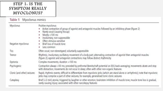 approach to Dystonia and myoclonus movement disorders | PPTX