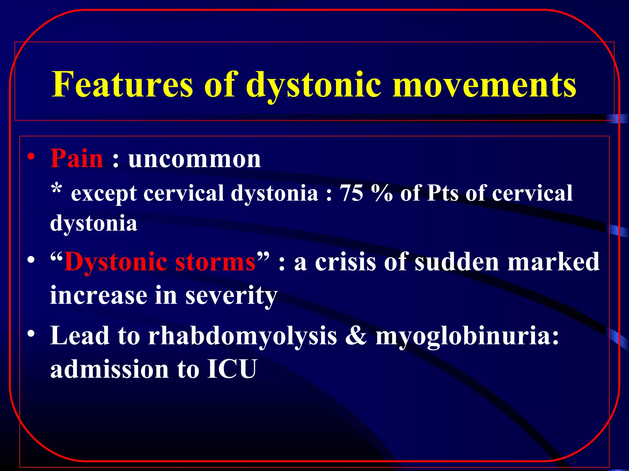 Dystonia | PPT