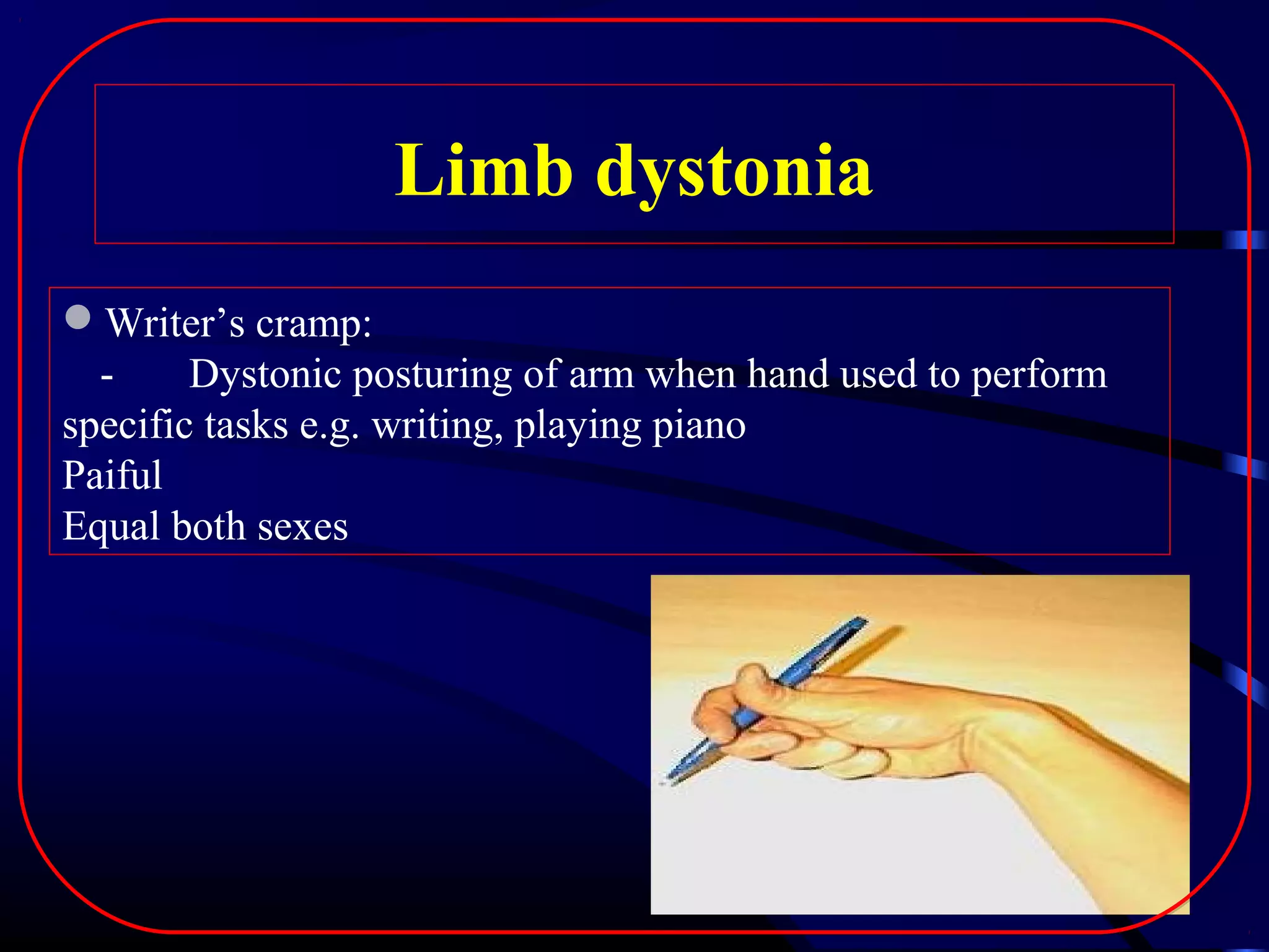 Dystonia | PPT