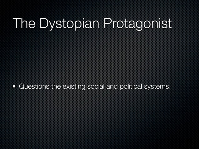 Dystopia | KEY | Science Fiction | Genres