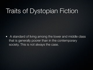 Dystopia | KEY | Science Fiction | Genres