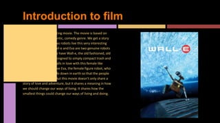 Dystopia wall-e presentation pop culture | PPTX