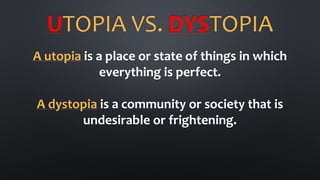Dystopia and post apocalyptic3 | PPTX