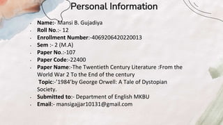 Dystopia in novel 1984 pdf.pptx