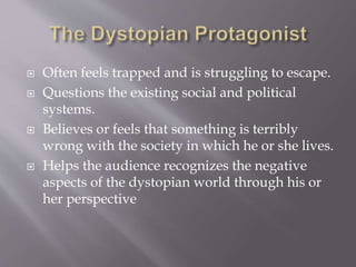 Dystopian characteristics | PPTX