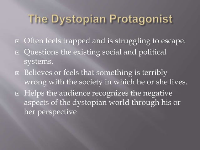 Dystopian characteristics | PPTX | Fiction | Books and Literature