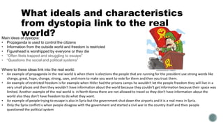 Dystopian Connections to History | PPT