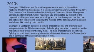 Dystopian film timeline | PPTX
