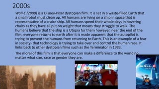 Dystopian film timeline | PPTX