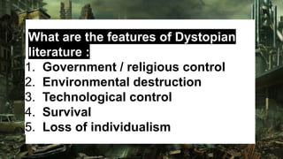Dystopian literature of twentieth century | PPT