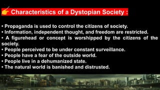 Dystopian literature of twentieth century | PDF