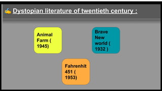 Dystopian literature of twentieth century | PDF