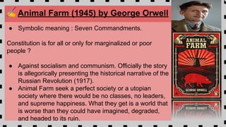 Dystopian literature of twentieth century | PDF