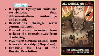 Dystopian literature of twentieth century | PDF