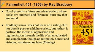 Dystopian literature of twentieth century | PPT