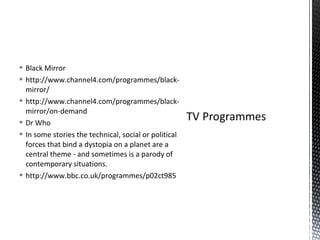 Dystopian narratives | PPT