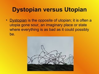 Dystopian novels | PPT