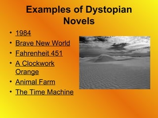 Dystopian novels | PPT