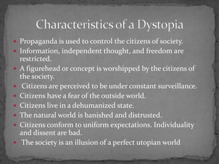 Dystopias | PPTX