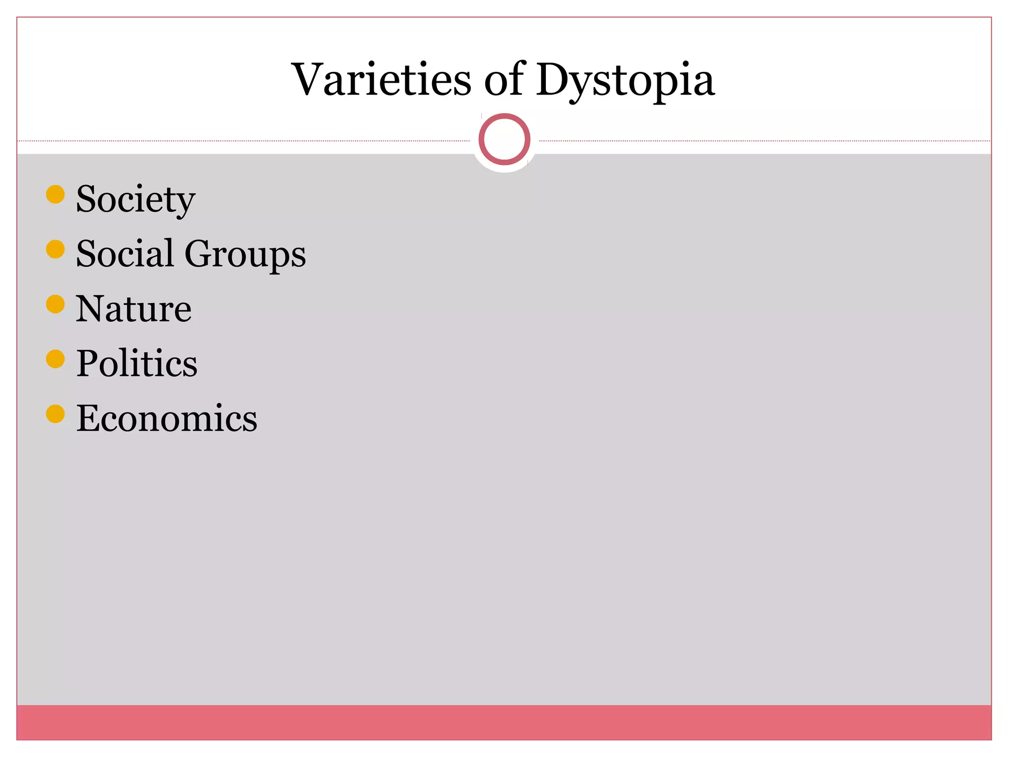 Dystopias vs utopias | PPT