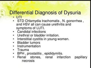 DYSURIA (having difficulty in urination)-CHOs-CHAs.ppt