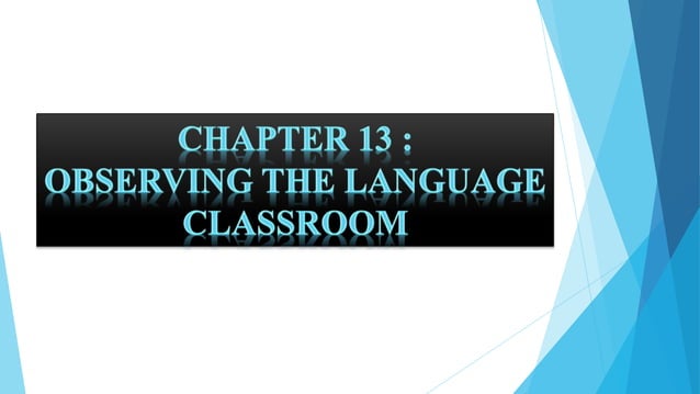 Individualization, Self-Access and Learner Training & Observing the ...