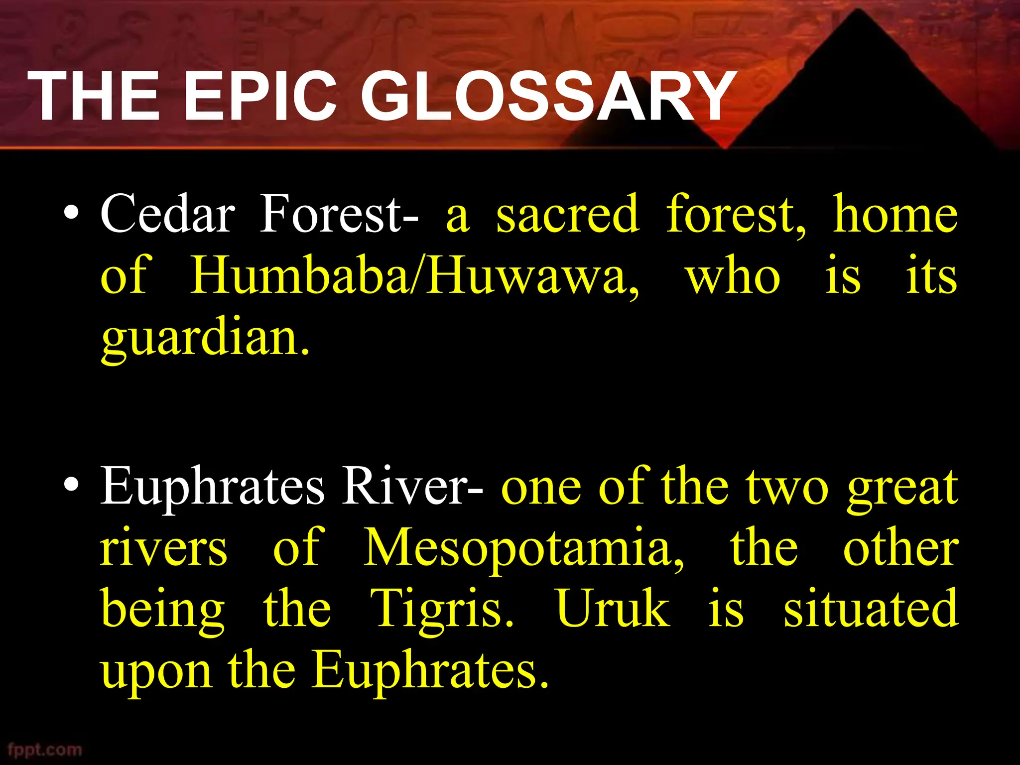 EPIC-OF-GILGAMESH (The Epic of Gilgamesh is an epic poem from ancient ...